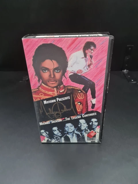 MOTOWN PRESENTS MICHAEL Jackson The Legend Continues VHS Video £7.50 ...