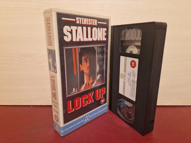 LOCK UP - Sylvester Stallone - PAL VHS Video Tape (A49) £1.99 - PicClick UK