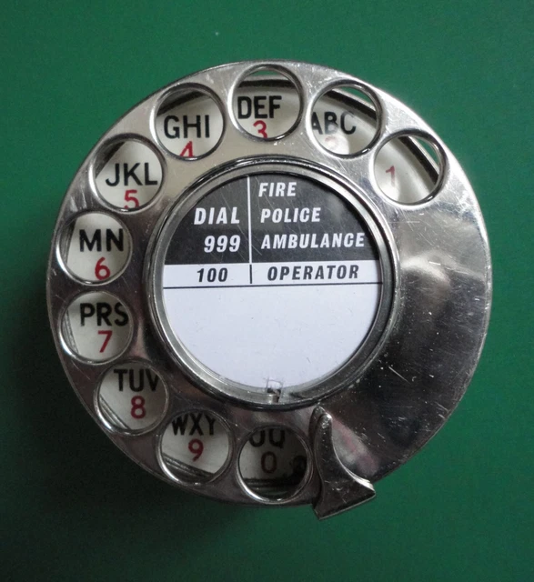GPO VINTAGE TELEPHONE Dial No12 Alpha Numeric Dial Plate £20.00 ...