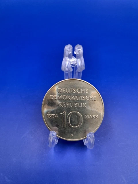 DDR 10 MARK Münze Alles Mit Dem Volk Erhaltung Ss EUR 3,99 - PicClick DE