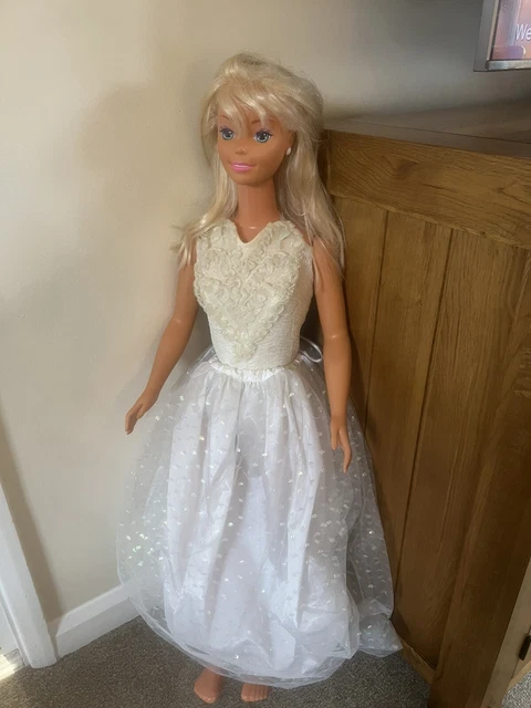 LIFE SIZE BARBIE Doll 3 Feet Tall Vintage 90s My Size In Box £60.00 ...