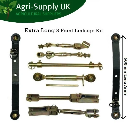 3 POINT LINKAGE KIT EXTRA LONG - Kubota B Series Iseki Compact Tractor ...