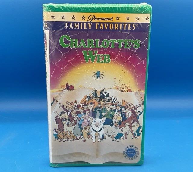 CHARLOTTE'S WEB VHS Paramount Family Favorites Clamshell 1996 NEW ...