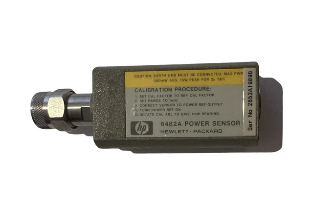 HEWLETT PACKARD/AGILENT 8482A Thermocouple Power Sensor 100KHZ~4.2GHZ ...