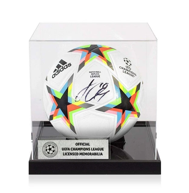JACK GREALISH OFFICIAL UEFA Champions League Signed Football In Acrylic ...