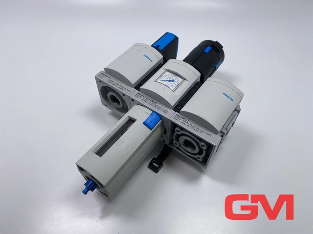 FESTO MAINTENANCE UNIT 531030 Service Unit Combination MSB6 541267 ...