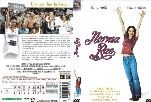 NORMA RAE - DVD - Sally Field - Beau Bridges - Ron Leibman - 1979 EUR ...