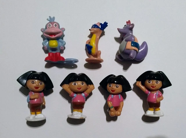 DORA THE EXPLORER Nickelodeon Figurines Set Bip Figures Collectibles ...