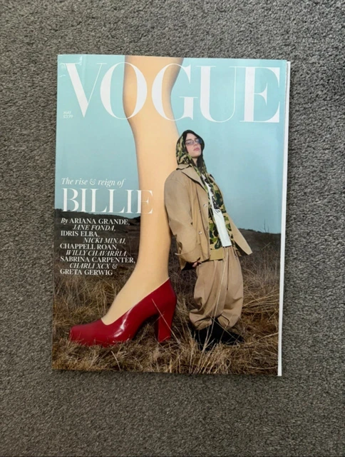 VOGUE UK-BRITISH MAGAZINE-MAY 2025-BILLIE EILISH-BRAND NEW-Pre Sale £13 ...