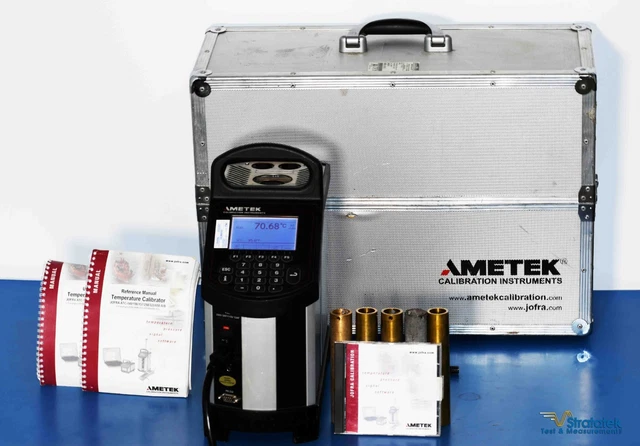 AMETEK JOFRA ATC-650A DryBlock Temperature Calibrator 33 °C to 650 °C ...