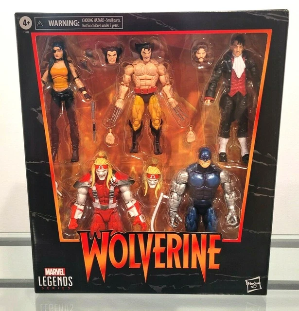 HASBRO MARVEL LEGENDS Amazon Exclusive Wolverine Five Pack With Extra ... HASBRO MARVEL LEGENDS Amazon Exclusive Wolverine Five Pack With Extra ...