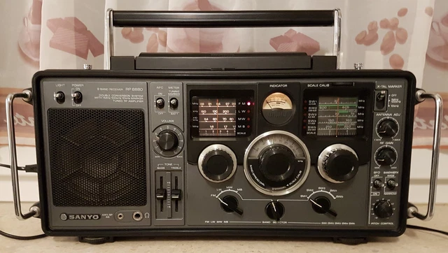 SANYO RP 8880 UM, Weltempfänger, Transistorradio, Multiband, Rechnung ...