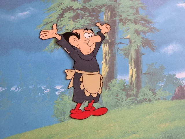 HANNA BARBERA GARGAMEL Original 1980s TV SMURFS Animation Art ...