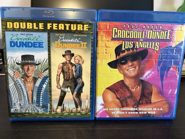 CROCODILE DUNDEE TRILOGY Blu Ray US Release Region ABC £39.99 - PicClick UK