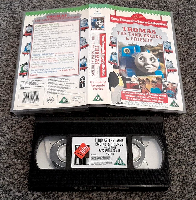 THOMAS THE TANK Engine Your Favourite Story Collection Pal Vhs Video ...