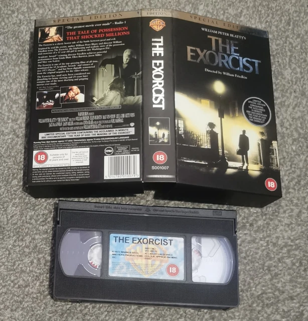 THE EXORCIST SPECIAL Edition 1973 VHS Horror Video Tape Film In Box £10 ...