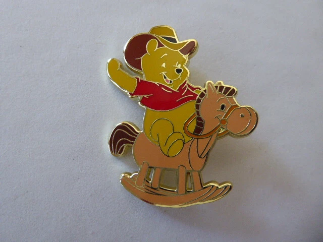 DISNEY TRADING PINS 165055 Winnie the Pooh Rocking Horse Western $34.01 ...