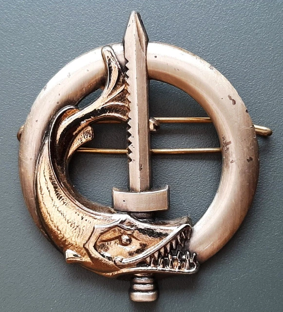 INSIGNE BREVET PLONGEUR Armée et Légion Etrangère 2° REP DRAGO ORIGINAL ...