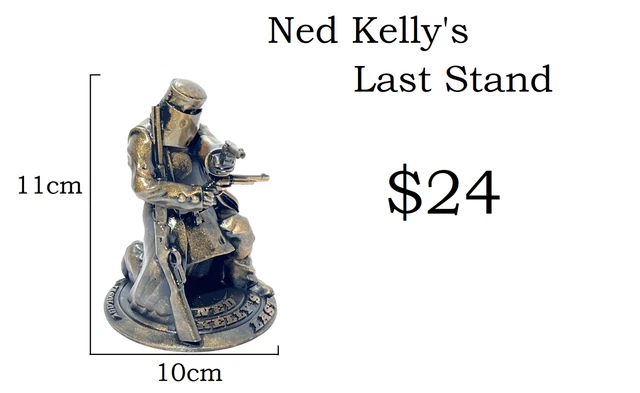 NED KELLY LAST STAND DISPLAY STATUE Such is Life Australian Legends EUR ...