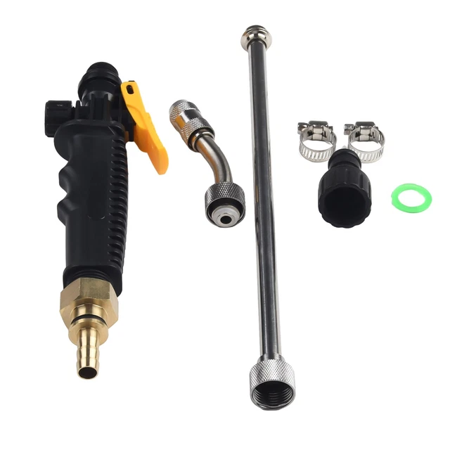 BRASS BARB STAINLESS Steel Car Wash Wand Ideal for Cleaning Wooden ...