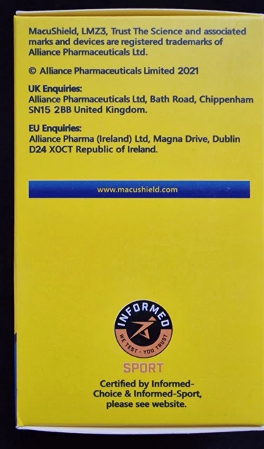 ADVANCED EYE HEALTH Supplement - Lutein, Meso-Zeaxanthin & Zeaxanthin ...