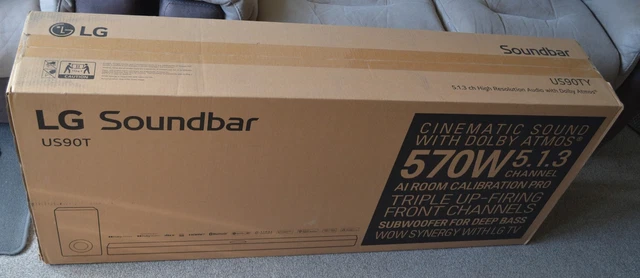 LG US90TY DOLBY Atmos Soundbar & Subwoofer (Brand new, boxed, unopened ...