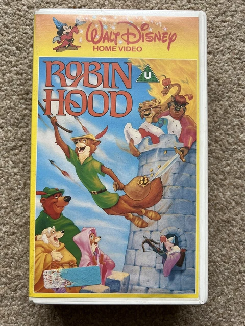 Vintage Walt Disney Robin Hood Vhs Fully Tested Tape 100 Working £499 Picclick Uk