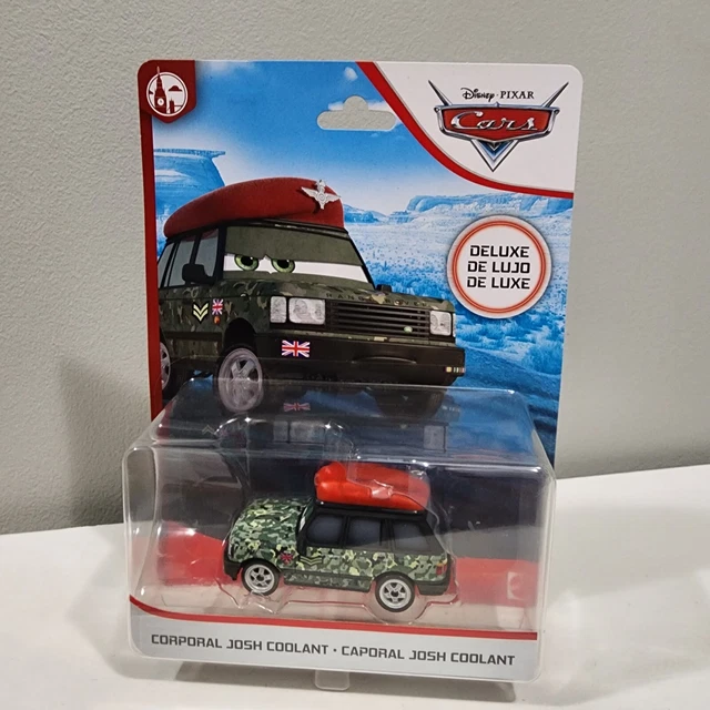 DISNEY PIXAR CARS Corporal Josh Coolant Mattel Deluxe Die-cast British ...