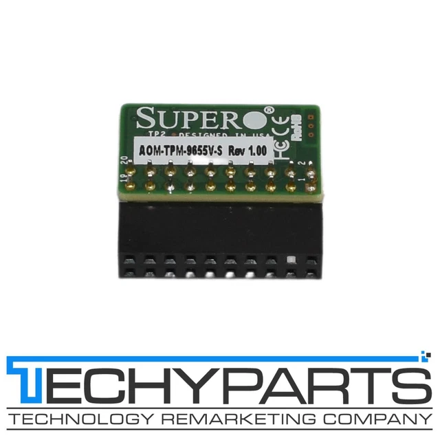 SUPERMICRO AOM-TPM-9655V-S TPM 1.2 Trusted Platform Module EUR 19,20 ...