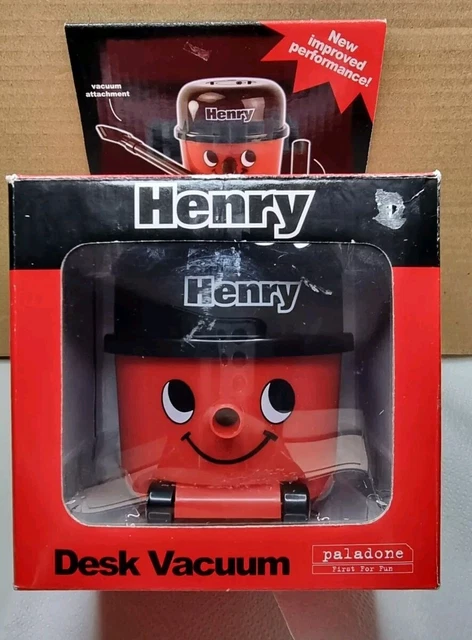 HENRY THE HOOVER Desktop Vacuum Cleaner Mini For Table Desks Office ...
