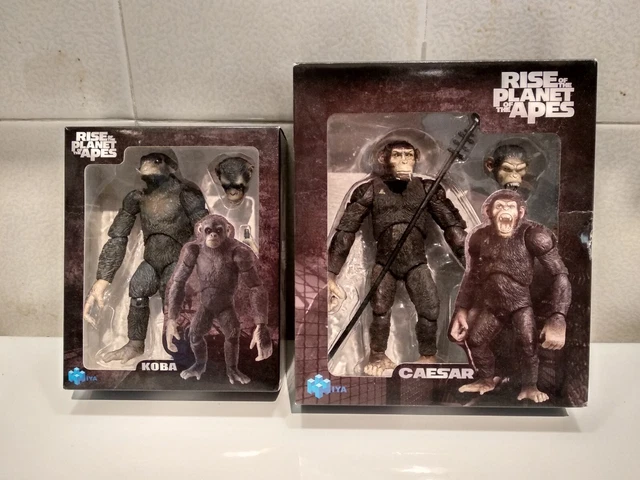 HIYA TOYS AUFSTIEG des Planeten der Affen - Caesar & Koba - 6 Zoll ...