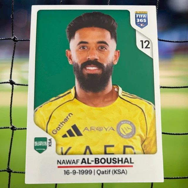 PANINI FIFA 365 2026 Sticker N°425 Nawaf Al-Boushal EUR 1,00 - PicClick FR