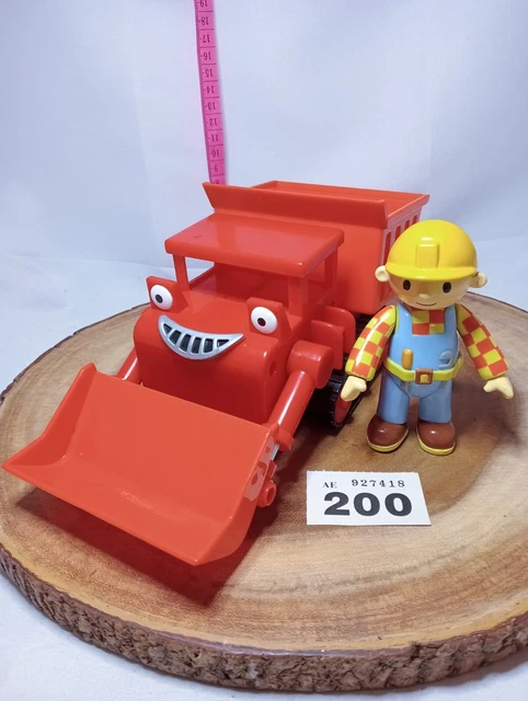BOB THE BUILDER Muck Bulldozer Truck Toy & Bob Figure Vehicle Lw200 ...