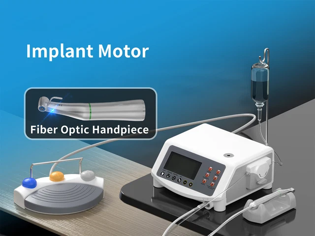DENTAIRE LED IMPLANT System Brushless Motor with 20:1 Handpiece Contra ...