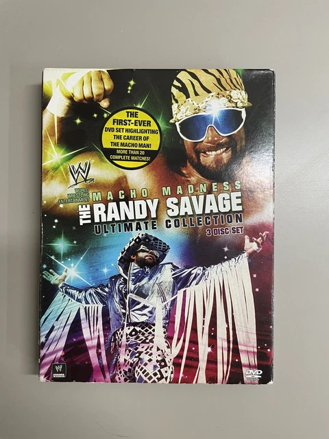 MACHO MADNESS - The Randy Savage Ultimate Collection (DVD, 2009, 3-Disc ...