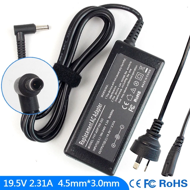 NOTEBOOK AC POWER Adapter Charger for HP Pavilion 14-AB110TU 15-AB127CA ...