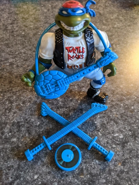 TMNT 1991 CLASSIC Rocker Leo (Teenage Mutant Ninja Turtles) Action ...