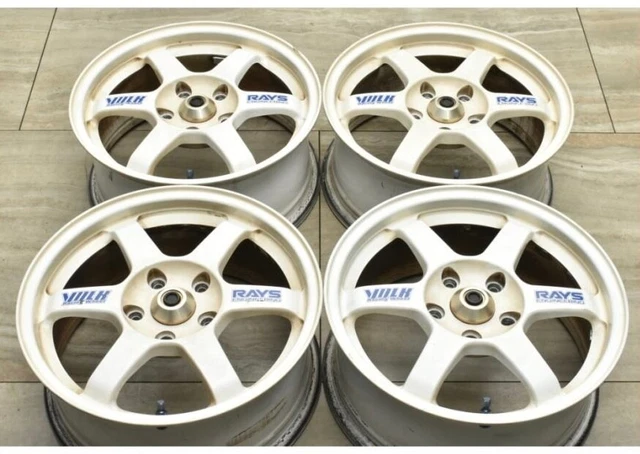 RAYS VOLK RACING TE37 Wheels Set4 16x7J 5x114.3 +42 JDM B35 EUR 2.633 ...