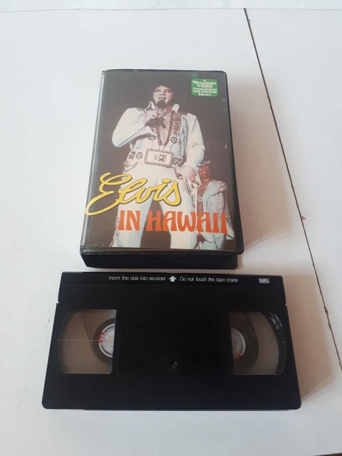 ELVIS IN HAWAII BIG BOX VHS video cassette UK PRE CERT PRESLEY MOUNTAIN £15.00 - PicClick UK
