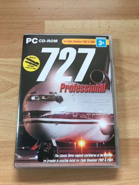 BOEING 727 PROFESSIONAL Pc Add-On Microsoft Flight Simulator FS2004 ...