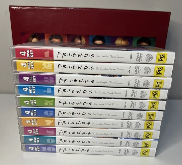 FRIENDS THE COMPLETE Series DVD Box Set DVD 2003 10 seasons R4 EUR 26 ...