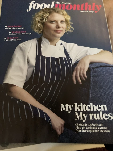 FOOD MONTHLY OBSERVER May 2024 Sally Abe Anna Haigh Crisps £4.49 ...