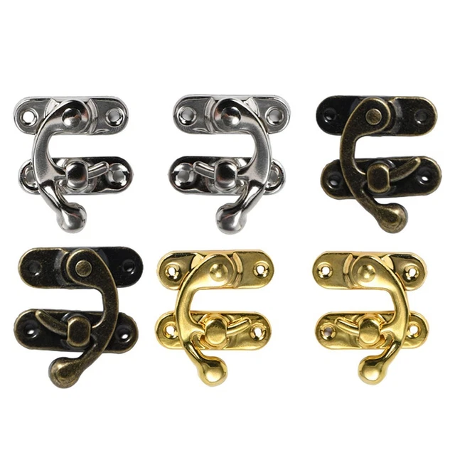 ANTIQUE HORN LOCK Secret Box Clasp Vintage Chinese Charm Secure Locking ...