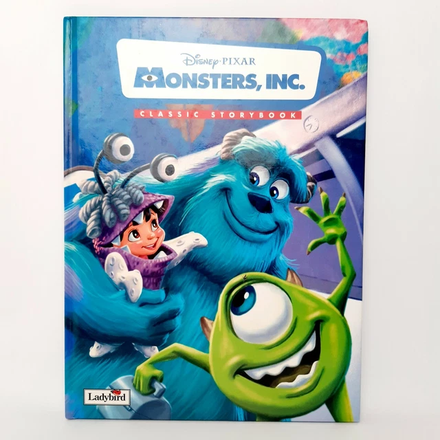 WALT DISNEY PIXAR MONSTERS INC Classic Storybook Ladybird Hard Cover A4 ...