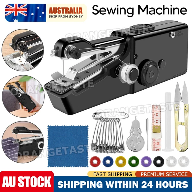 MINI DIY PORTABLE Sewing Machine Tailor Stitch Handheld Home Travel ...