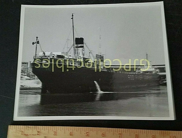 B/W SHIP OCEAN LINER BOAT photo #SOO RIVER COMPANY RAILROAD $10.82 ...