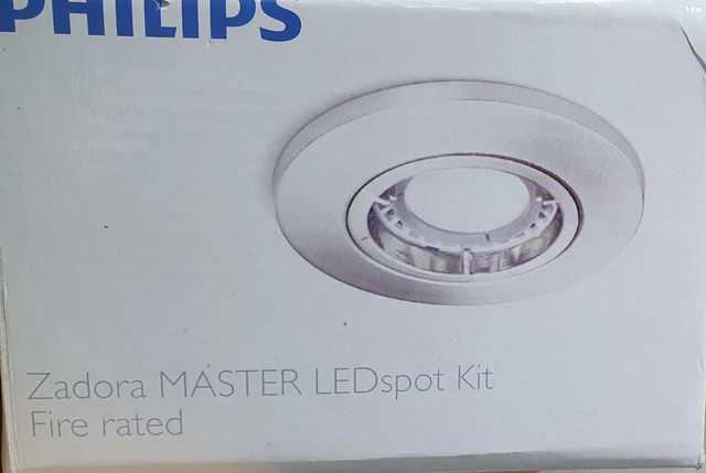 PHILIPS ZADORA 7W LED Spot 2700K Fixed White Downlight BBG468 25D ...