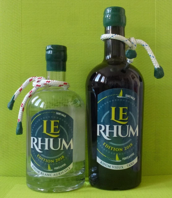 RHUM GUADELOUPE RHUM blanc agricole+rhum vieux série limitée édition ...