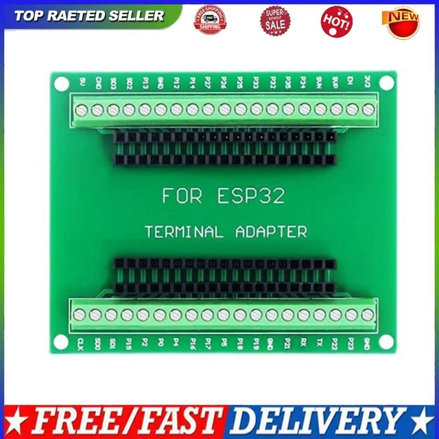 ESP32 BREAKOUT BOARD ESP-WROOM-32 GPIO 1 Into 2 Module WiFi Bluetooth ...
