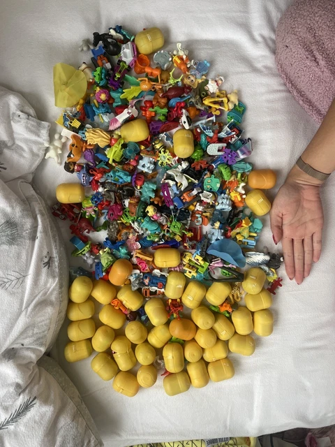 HUGE KINDER EGG Toy 1342g Bundle Lot Job Lot Toys Unopened Unmade Eggs ...